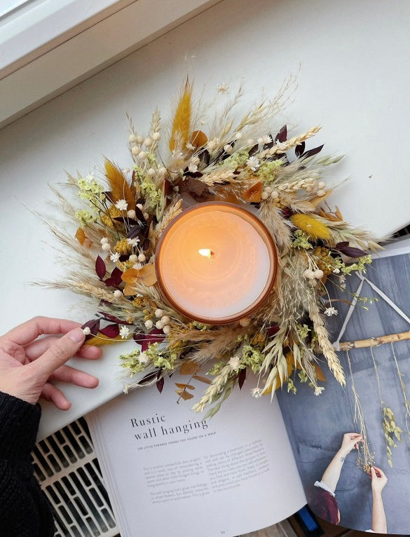 (TAKE HOME KIT) DIY Intention Candle + Grapevine Ring – The Mossy ...