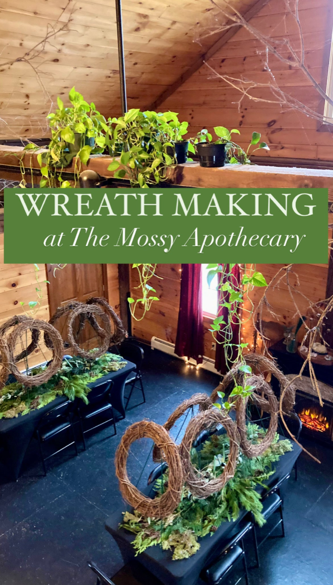 Winter Wreath Making Classes – The Mossy Apothecary